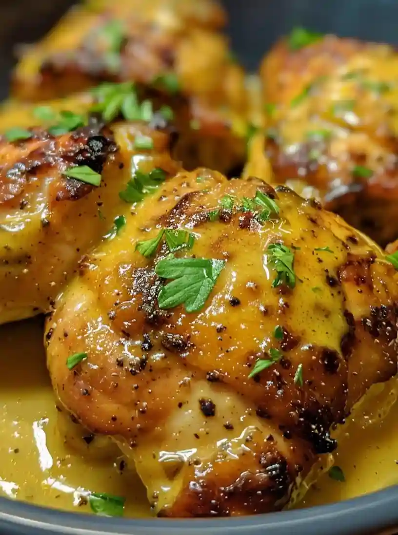 Slow Cooker Honey Mustard Chicken Recipe